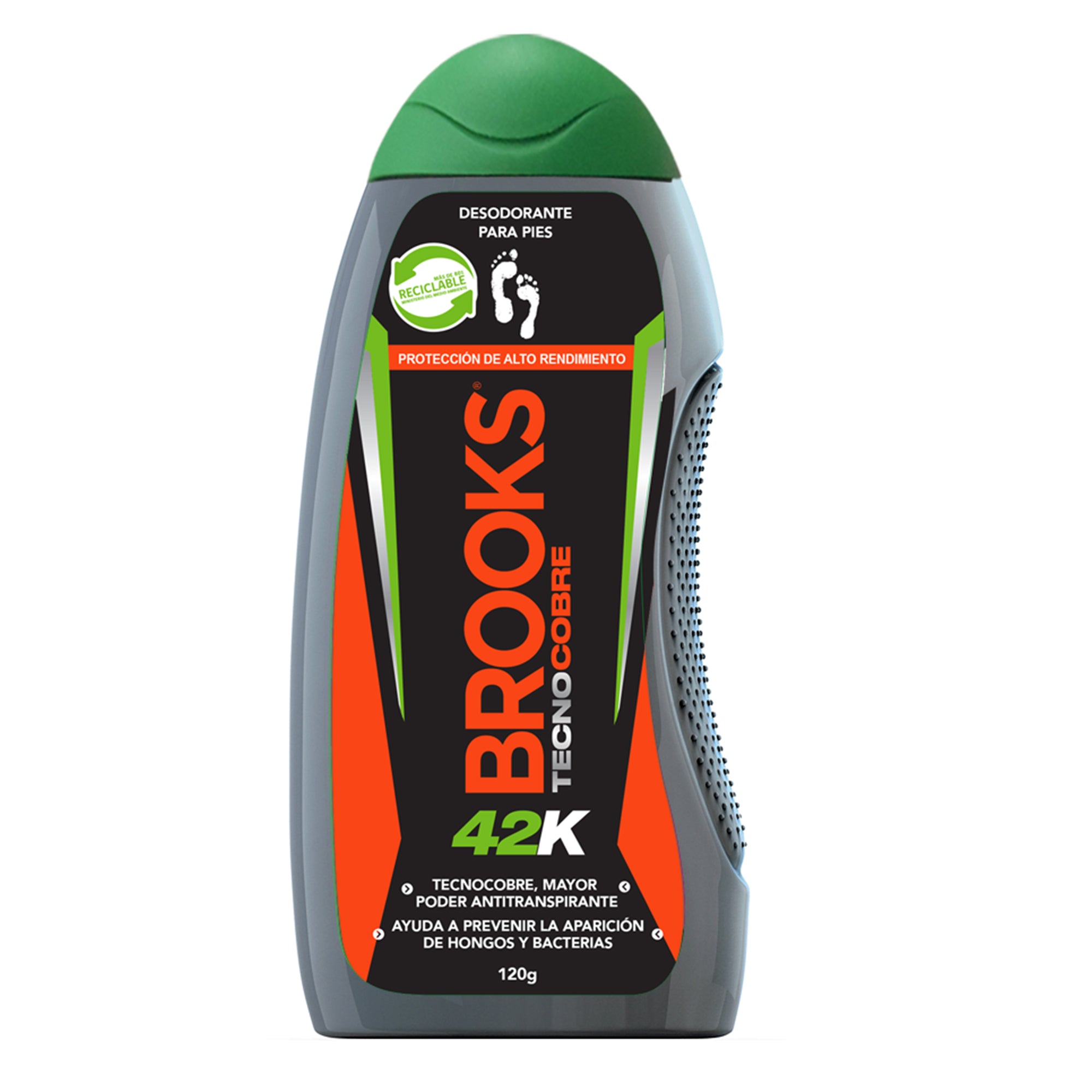 Talco en Spray Brooks Carbon Active 100 grs – Cosmética Davis