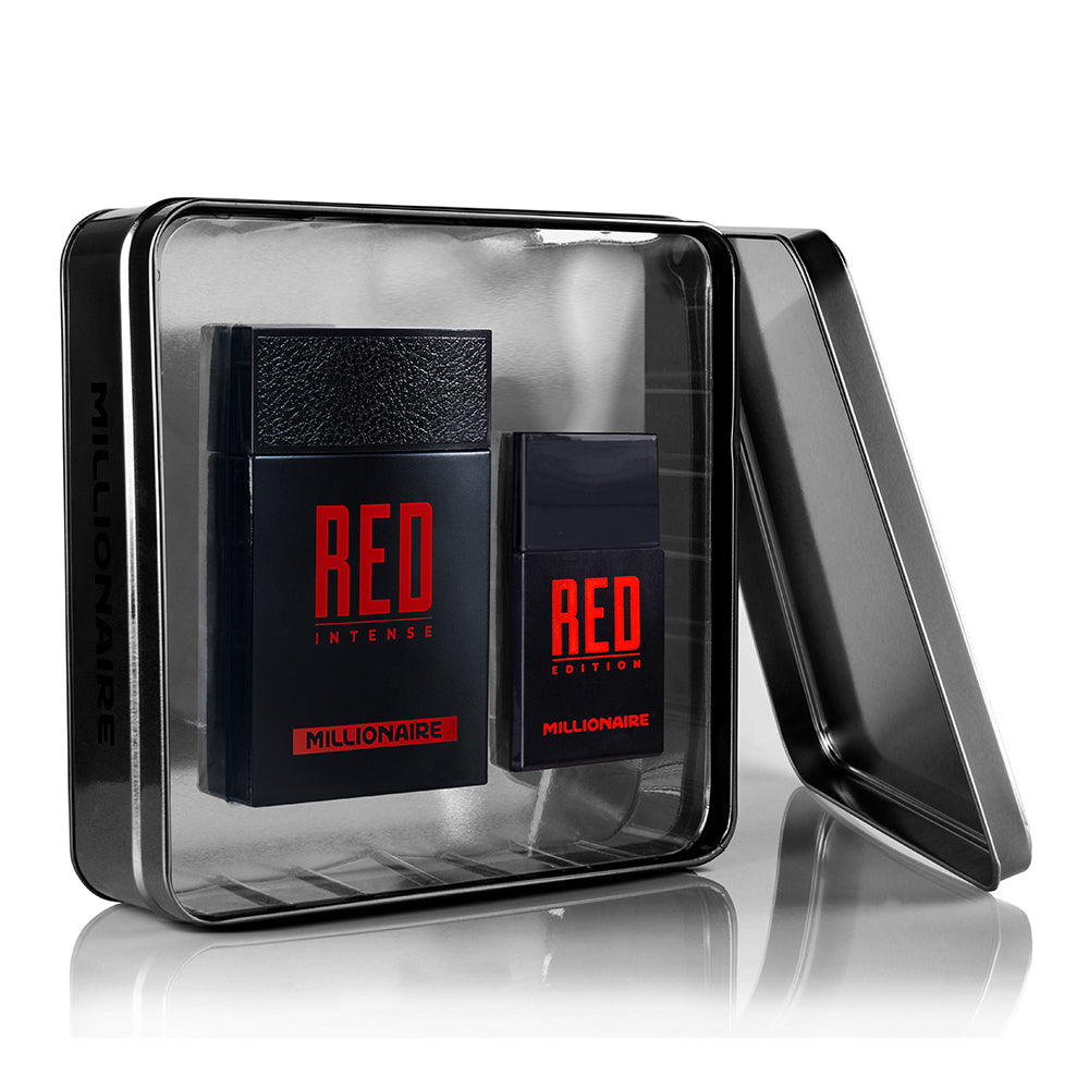 Millionaire Red Intense 95ml EDP + Red Intense 30ml EDP – Cosmética Davis